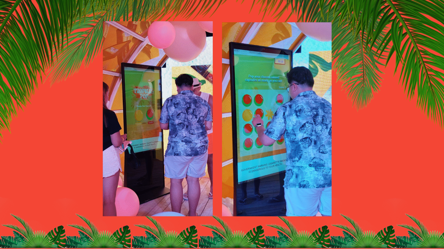 Tropical Pop Game: Pick Your Color, Pop to Win! | QT Solutions